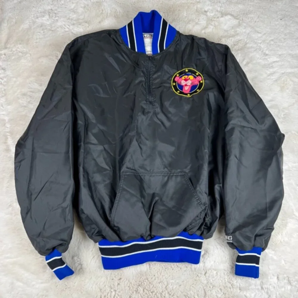 Delong | Jackets & Coats | Vintage Delong Pink Panther Nhl Mens Jacket ...
